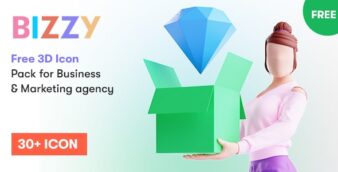 9 Top Free 3D UI Elements Libraries for Designers | Iqonic Design