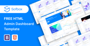 Free HTML Admin Dashboard Template | Sofbox Admin Lite | Iqonic Design