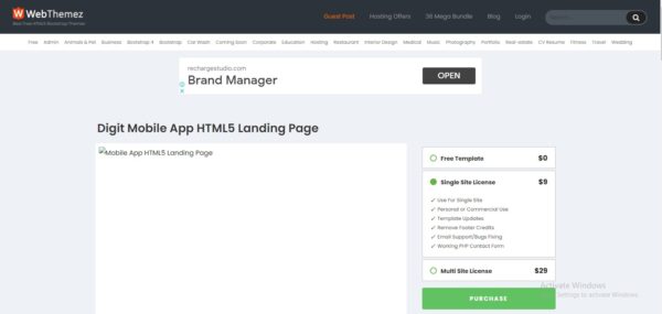Top 10+ Premium and Free Software Landing Page HTML5 2024 | Iqonic Design