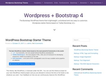 11 Best Free Bootstrap WordPress Themes 2024 | Iqonic Design
