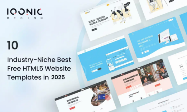 Discover 10 Industry-Niche Best Free HTML5 Website Templates for 2024