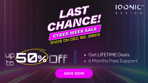 Iqonic Designs Cyber Week Sale 2023: Unlock Your Success with 30% Off ...