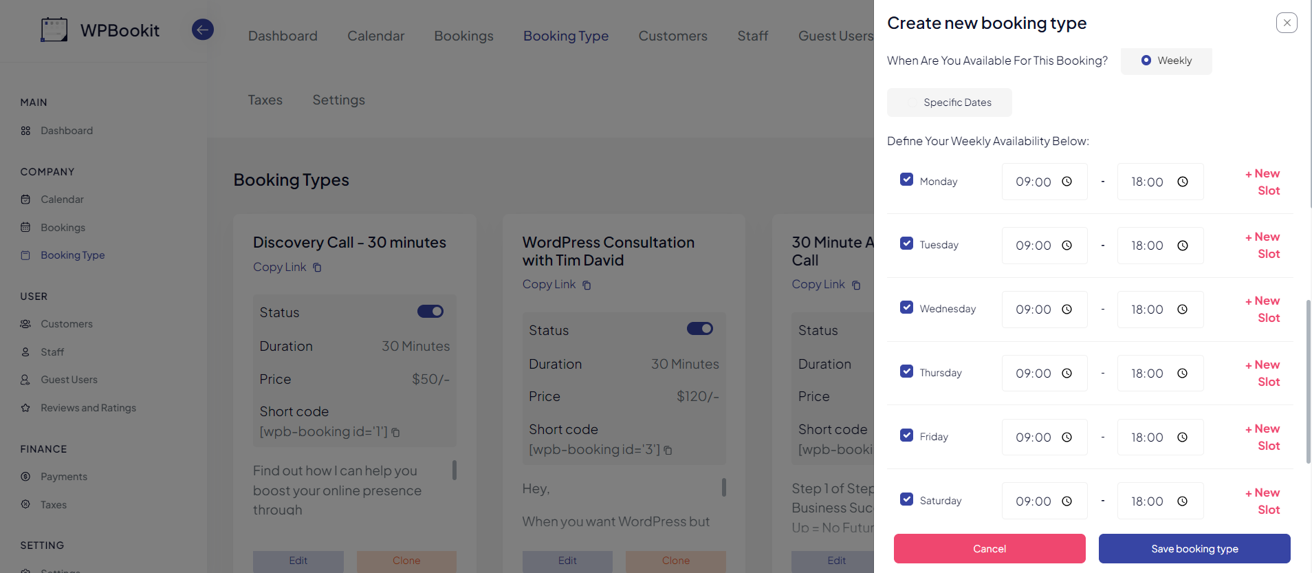 Master Weekly Availability and Time Buffers for Efficient Scheduling ...