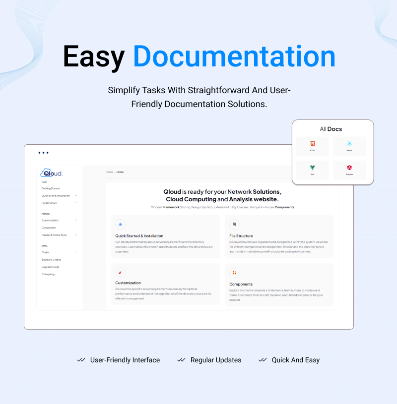 Cloud Computing Apps and Server HTML WHMCS Vue and Angular Template | Qloud Cloud Computing Apps and Server HTML WHMCS Vue and Angular Template | Qloud